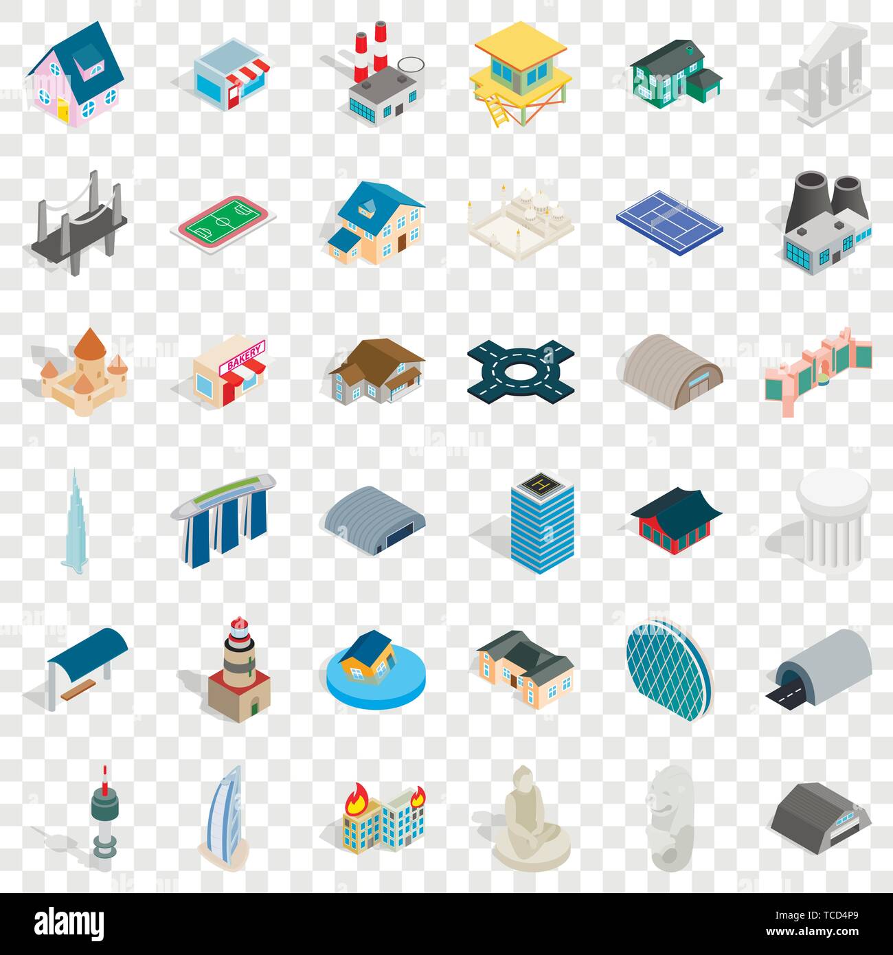 Assembly tower Stock Vector Images - Alamy