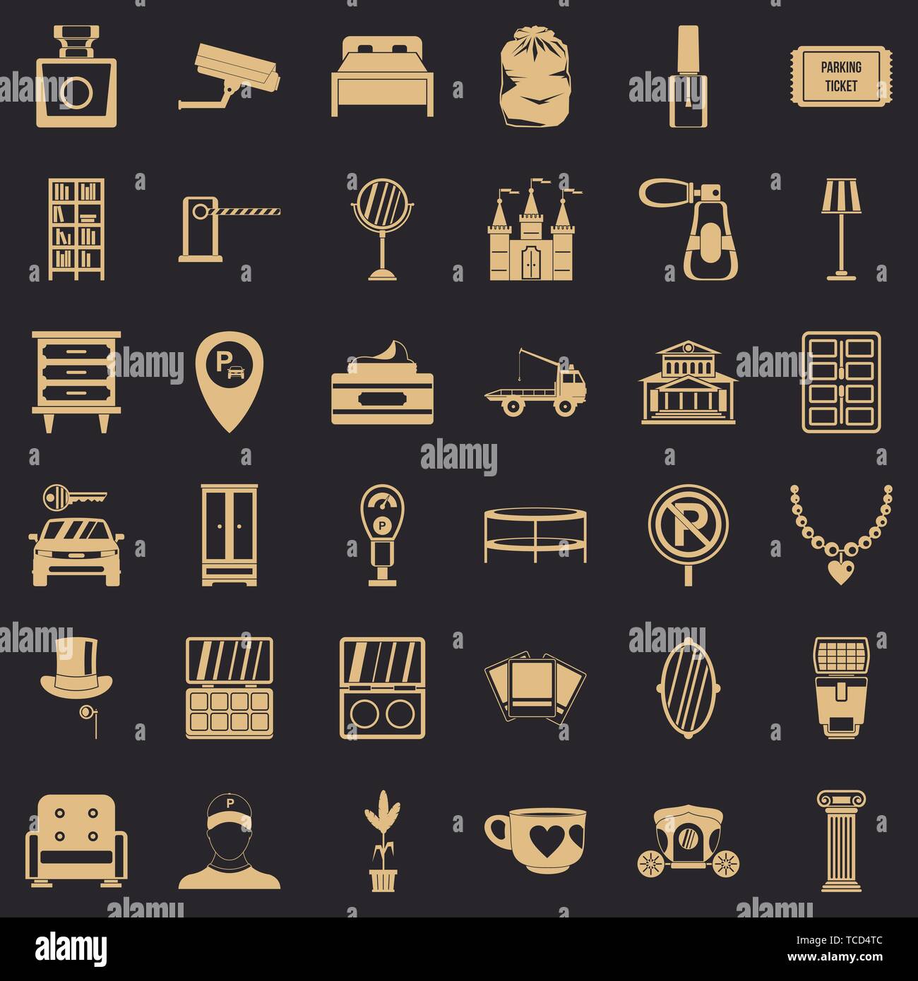 Homely atmosphere Stock Vector Images - Alamy