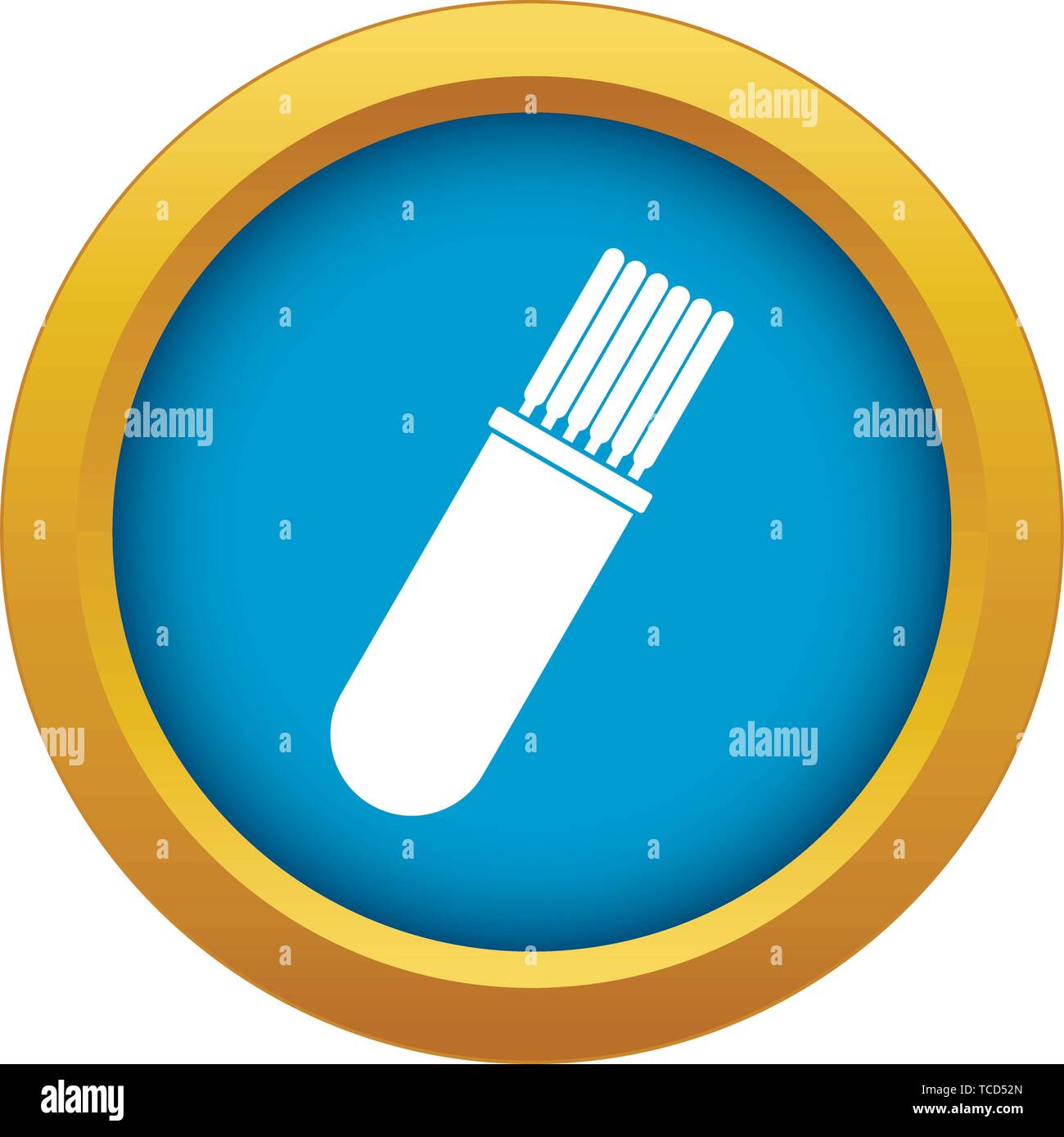 Welding Rods icon blue vector isolated Stock Vector Image & Art - Alamy