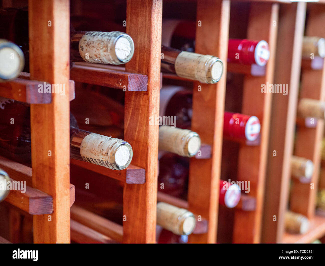 White wine bottling hi-res stock photography and images - Alamy