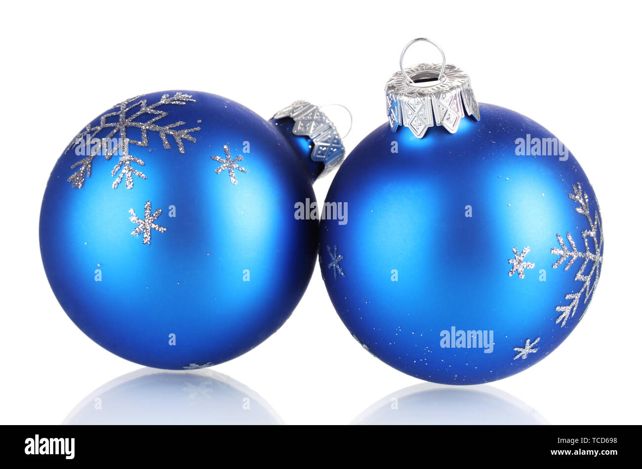 Christmas decorations snow flake Cut Out Stock Images & Pictures - Alamy