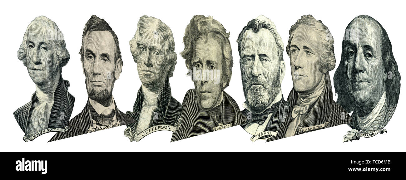 American presidents face hi-res stock photography and images - Alamy