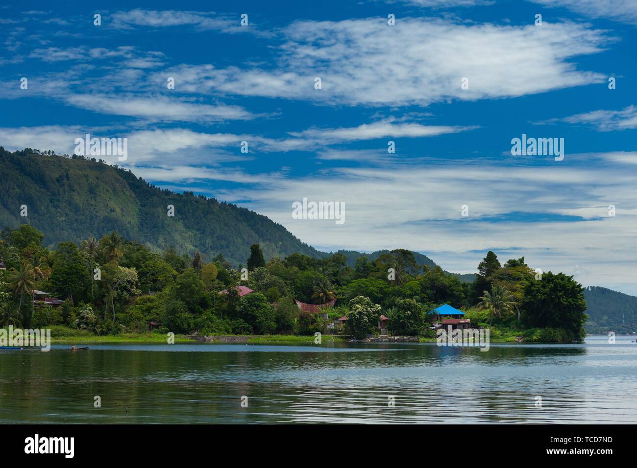 Scenic lake toba hi-res stock photography and images - Alamy
