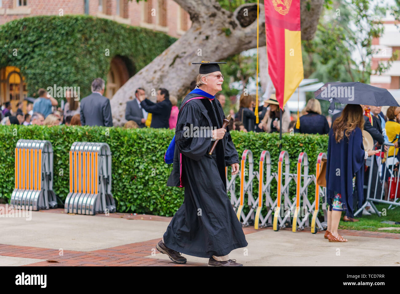 Los Angeles, MAY 10: Graduation Ceremony of University of Southern ...