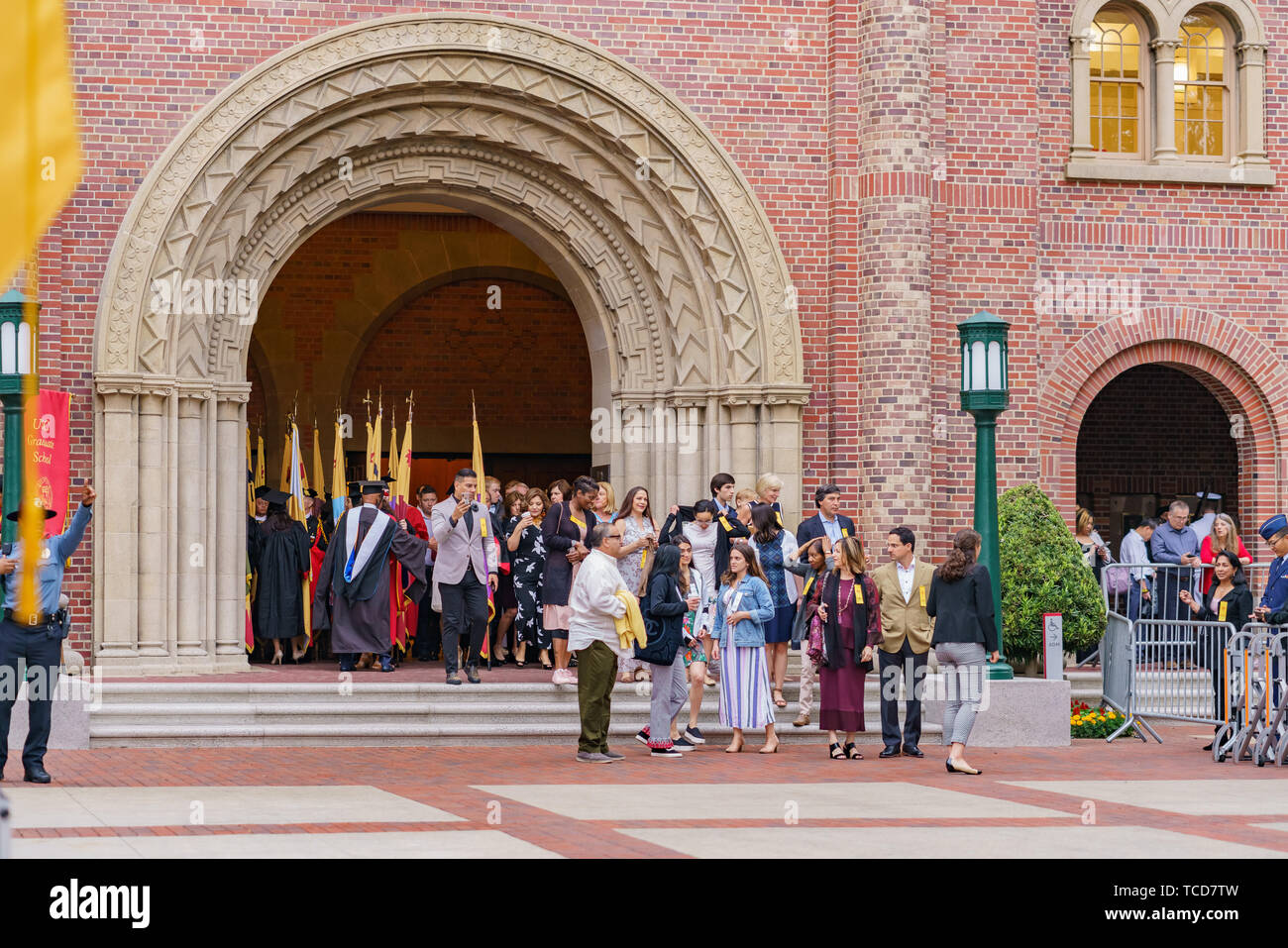 Los Angeles, MAY 10: Graduation Ceremony of University of Southern ...