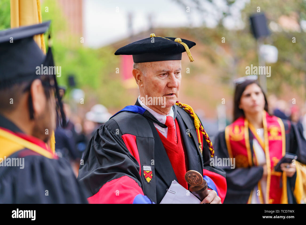 Los Angeles, MAY 10: Graduation Ceremony of University of Southern ...
