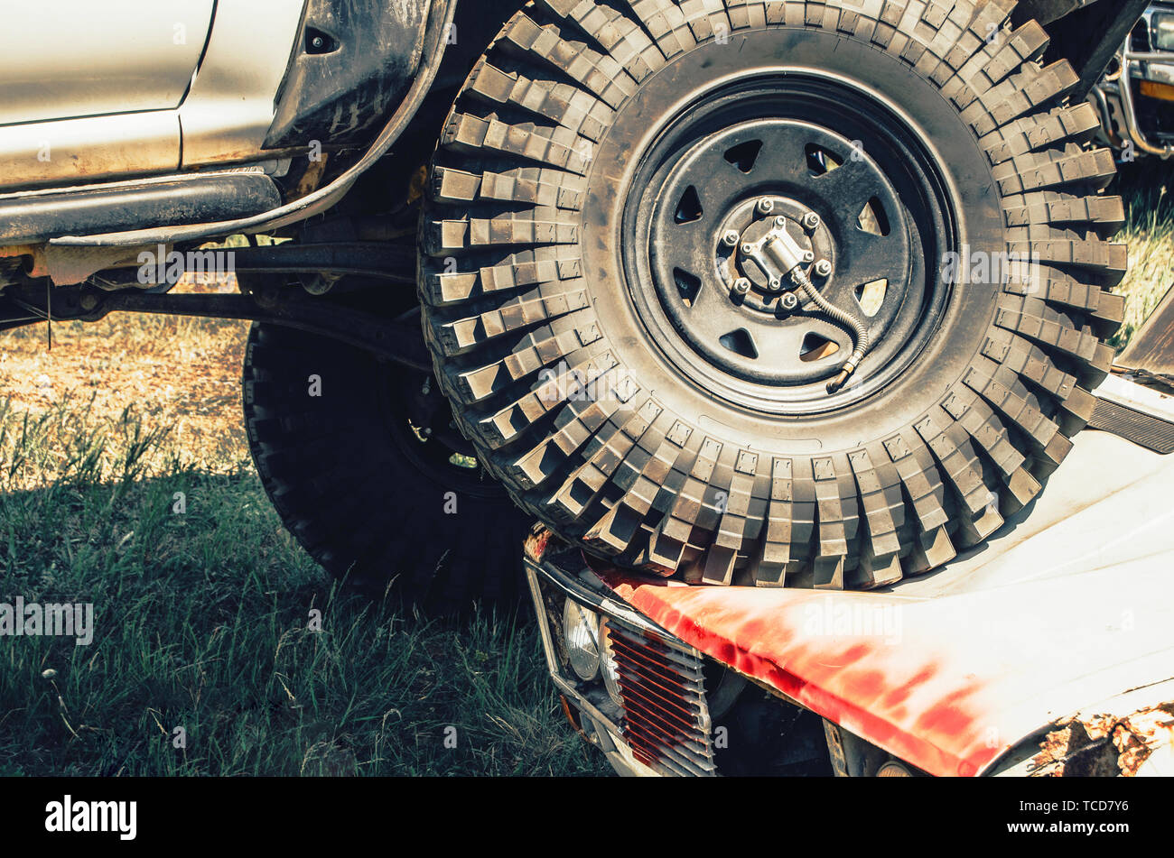Spiked wheel hi-res stock photography and images - Alamy