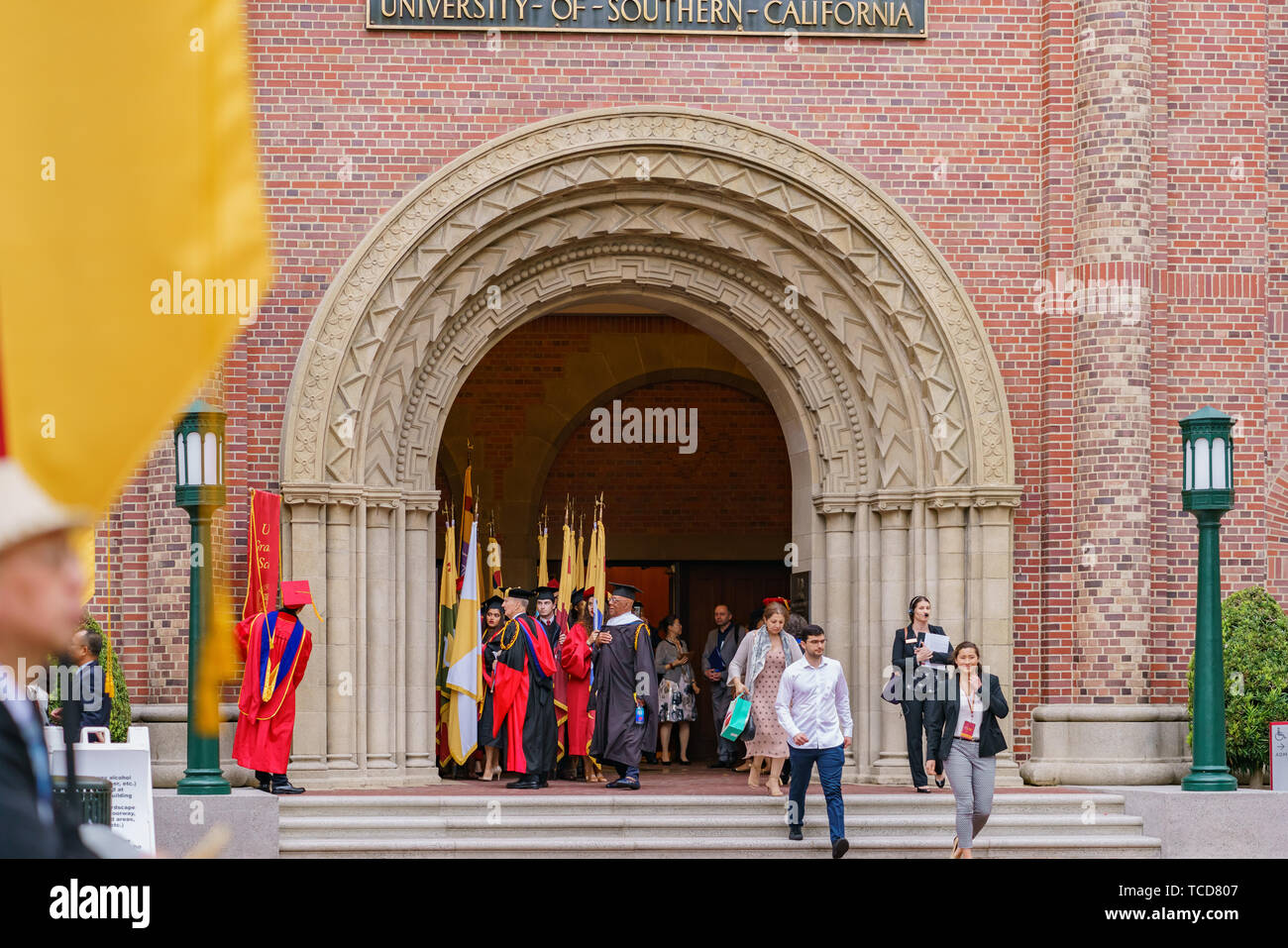Los Angeles, MAY 10: Graduation Ceremony of University of Southern ...