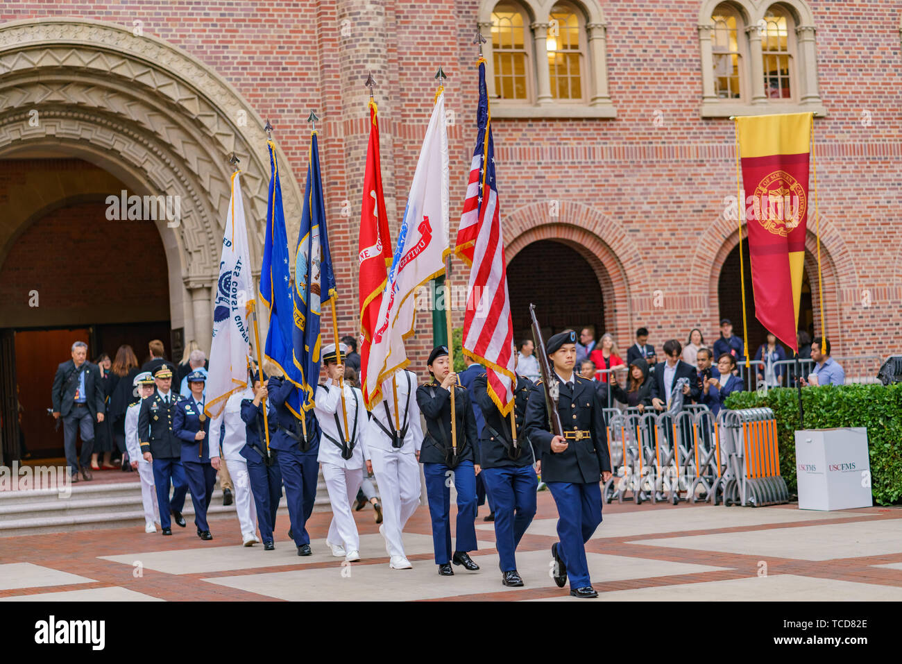 Los Angeles, MAY 10: Graduation Ceremony of University of Southern ...