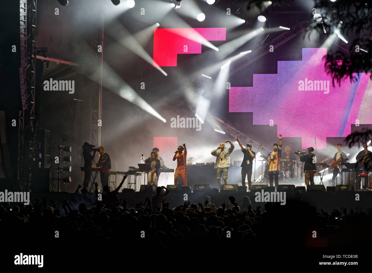 Quebec,Canada. The Francos de Montreal, French speaking free outdoor ...
