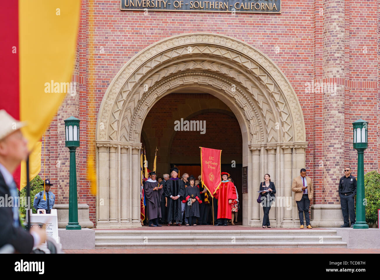 Los Angeles, MAY 10: Graduation Ceremony of University of Southern ...