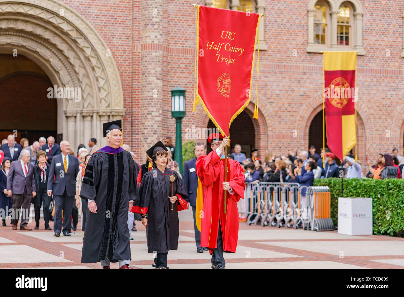 Los Angeles, MAY 10: Graduation Ceremony of University of Southern ...