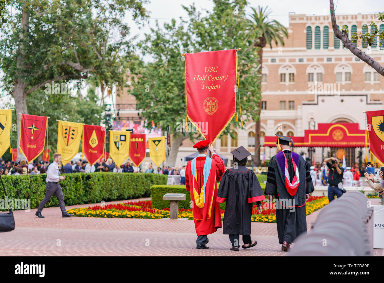 Los Angeles, MAY 10: Graduation Ceremony of University of Southern ...
