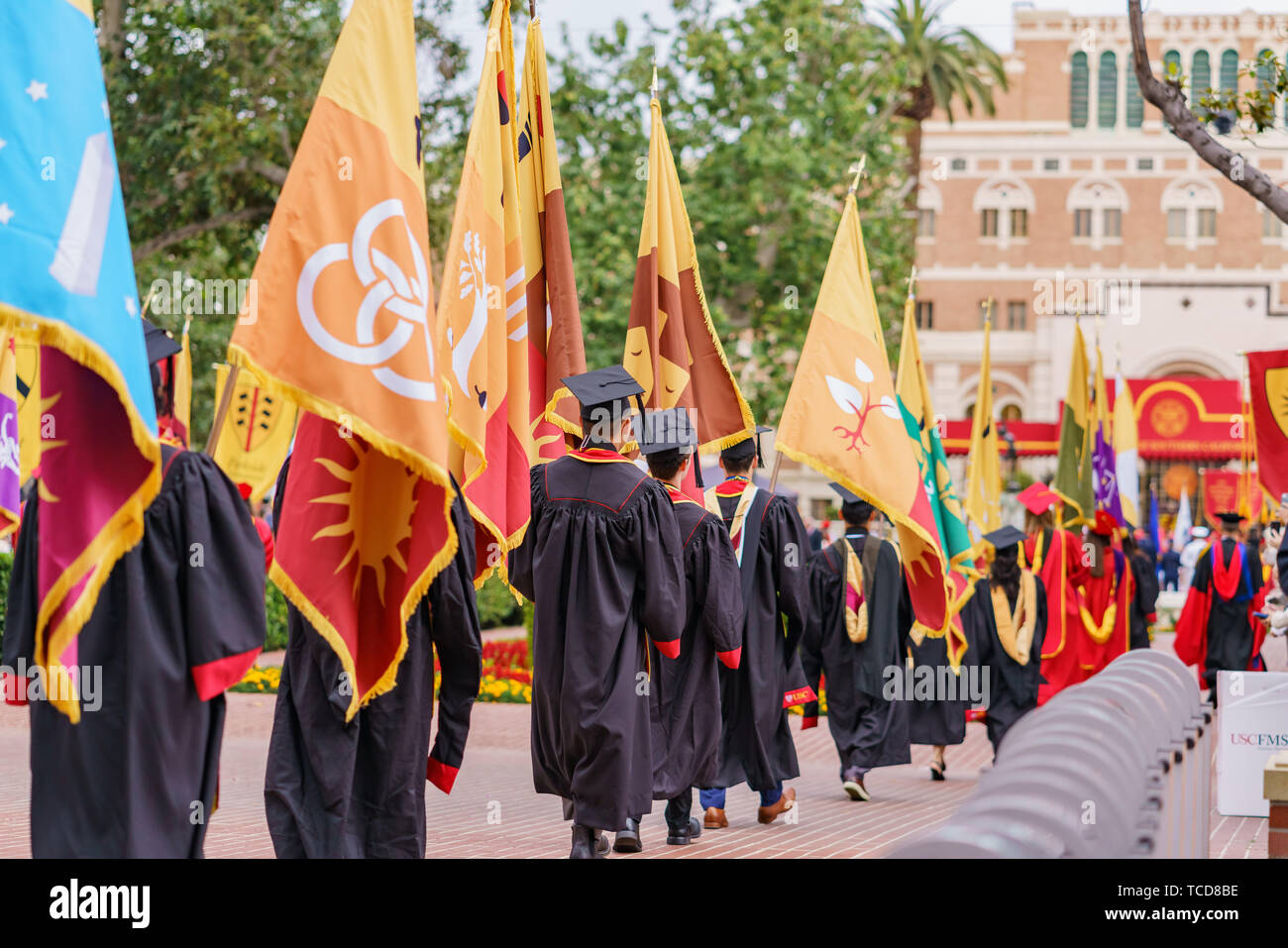 Los Angeles, MAY 10: Graduation Ceremony of University of Southern ...