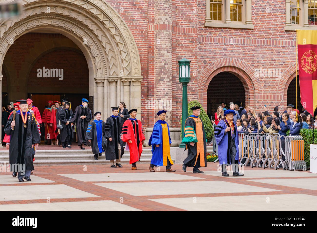 Los Angeles, MAY 10: Graduation Ceremony of University of Southern ...