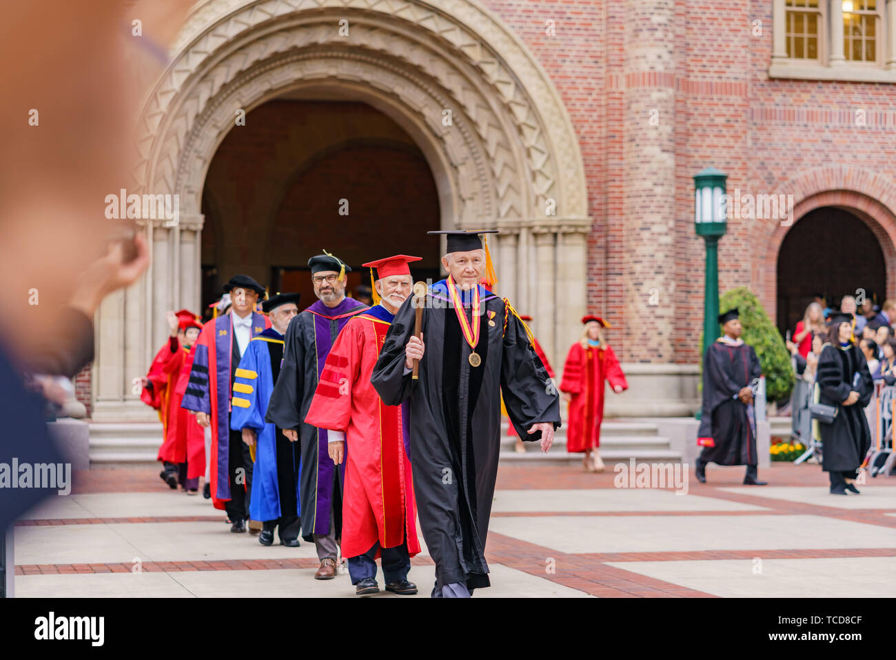 Los Angeles, MAY 10: Graduation Ceremony of University of Southern ...