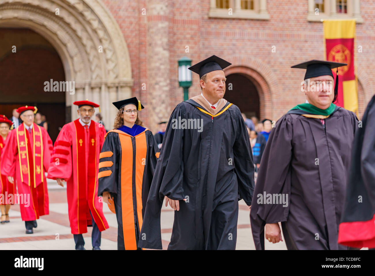 Los Angeles, MAY 10: Graduation Ceremony of University of Southern ...