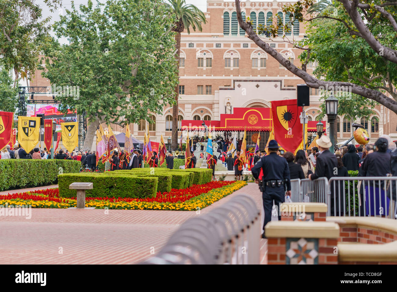 Los Angeles, MAY 10: Graduation Ceremony of University of Southern ...