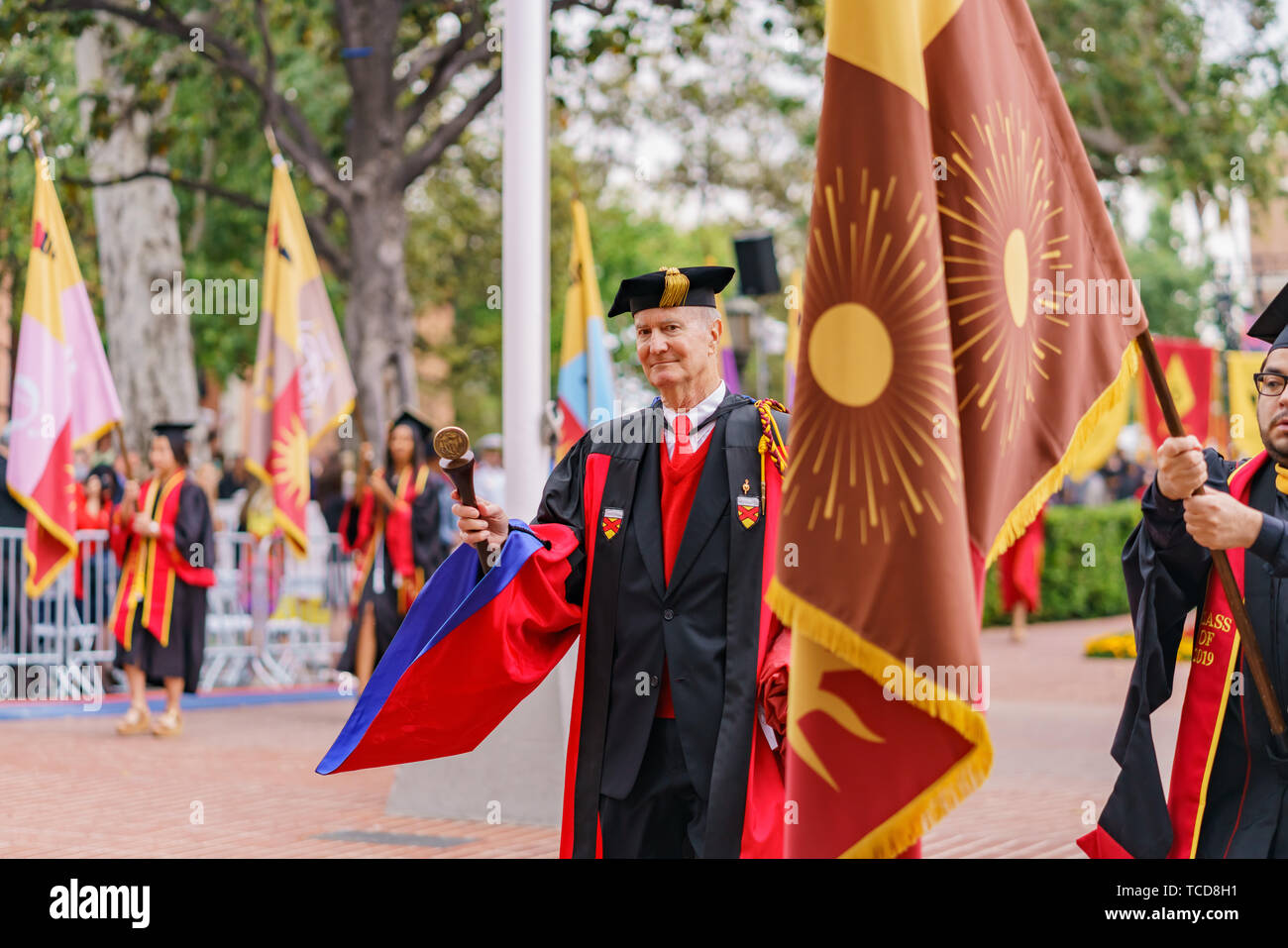 Los Angeles, MAY 10: Graduation Ceremony of University of Southern ...