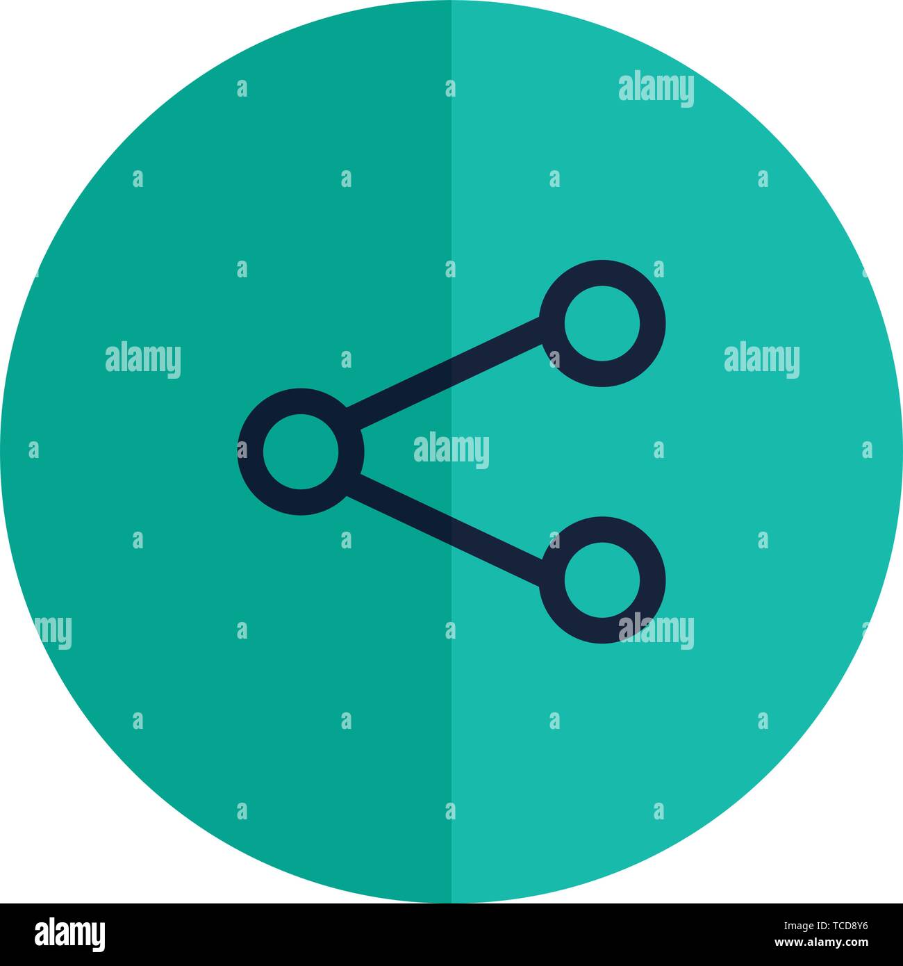 share symbol social media icon Stock Vector Image & Art - Alamy