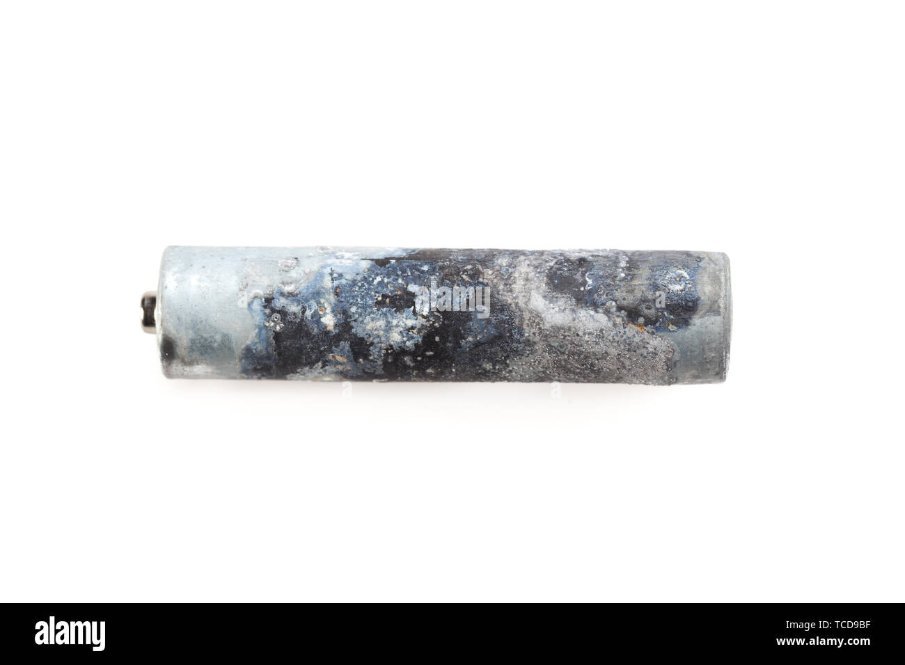 Old batteries recycling Cut Out Stock Images & Pictures - Alamy