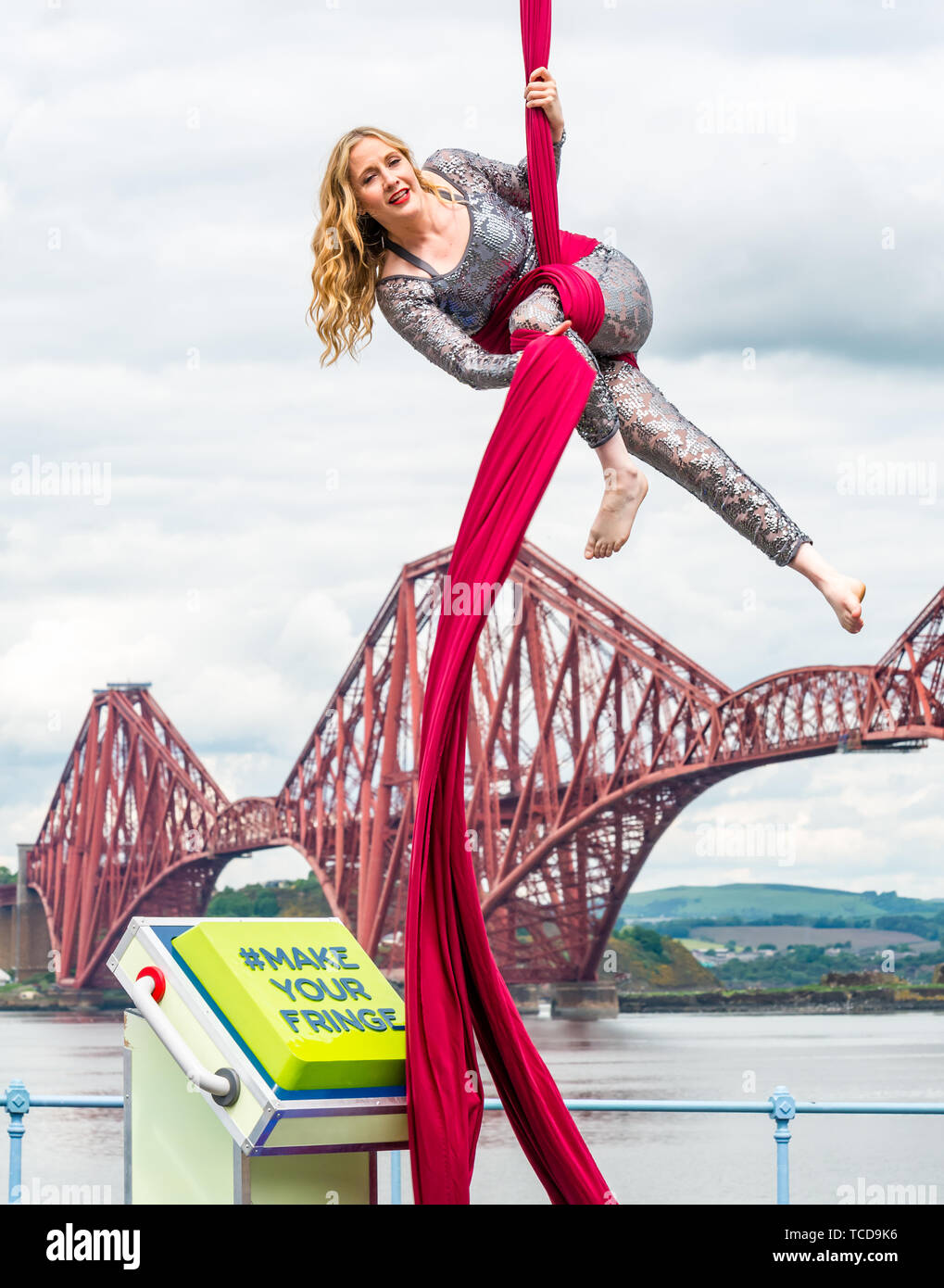Aerial artist Blaise Donald launches Edinburgh Festival Fringe ...