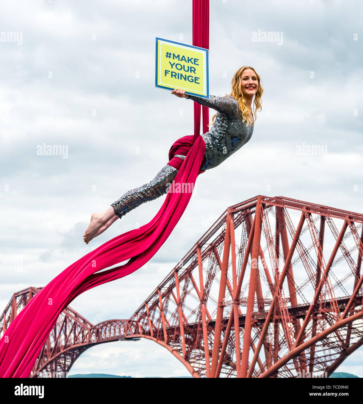 Aerial artist Blaise Donald launches Edinburgh Festival Fringe ...