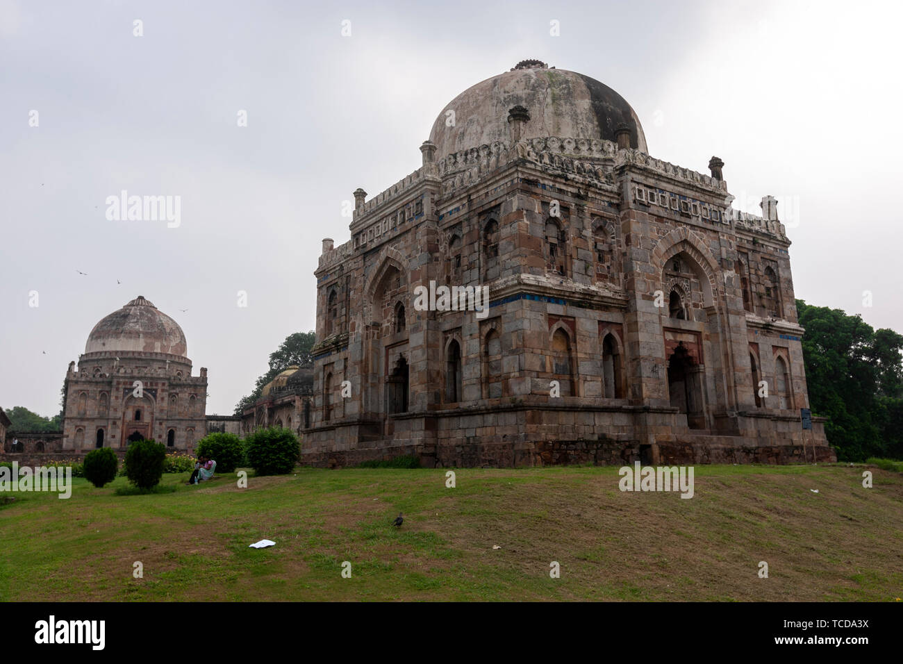 Shisha gumbad in front and bara gumbad with mosque at hi-res stock ...