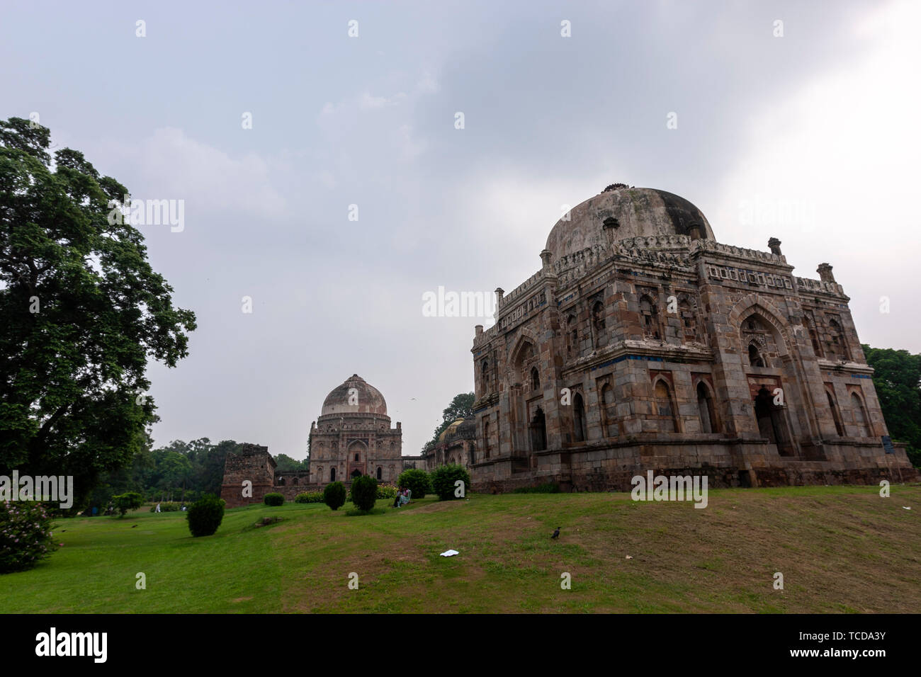Shisha gumbad in front and bara gumbad with mosque at hi-res stock ...