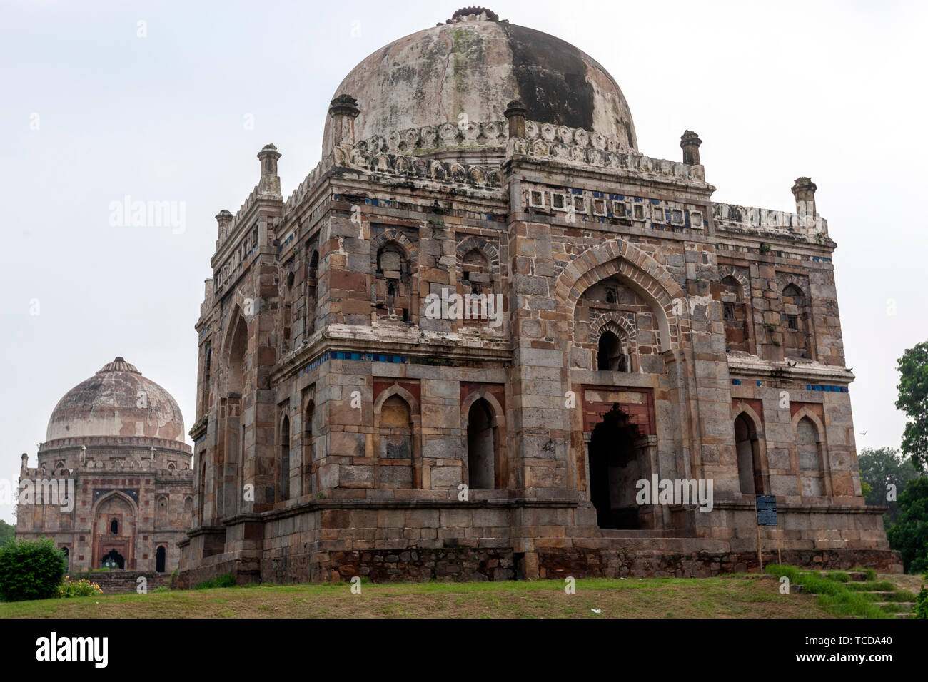 Shisha gumbad in front and bara gumbad with mosque at hi-res stock ...