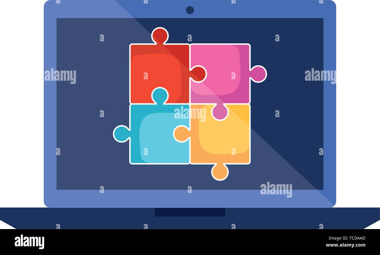 Interlocking pieces Stock Vector Images - Alamy