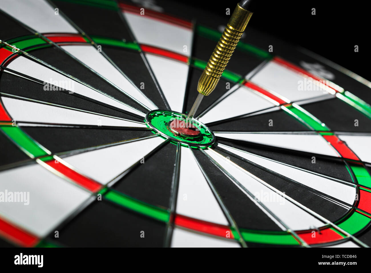 Success hitting target, aim goal achievement concept Stock Photo - Alamy