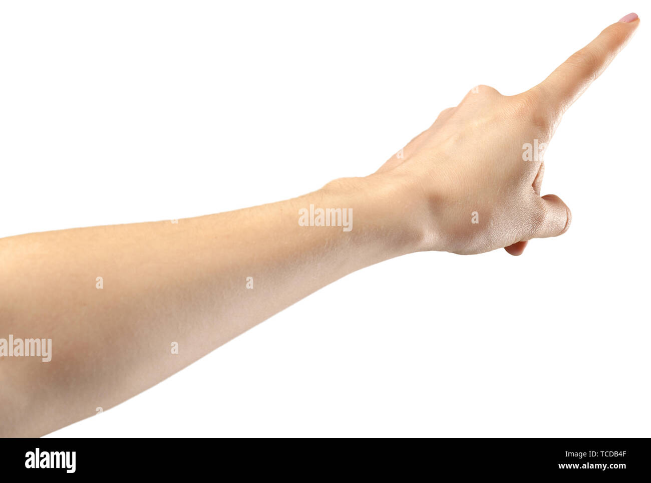 female hand gesture Stock Photo - Alamy