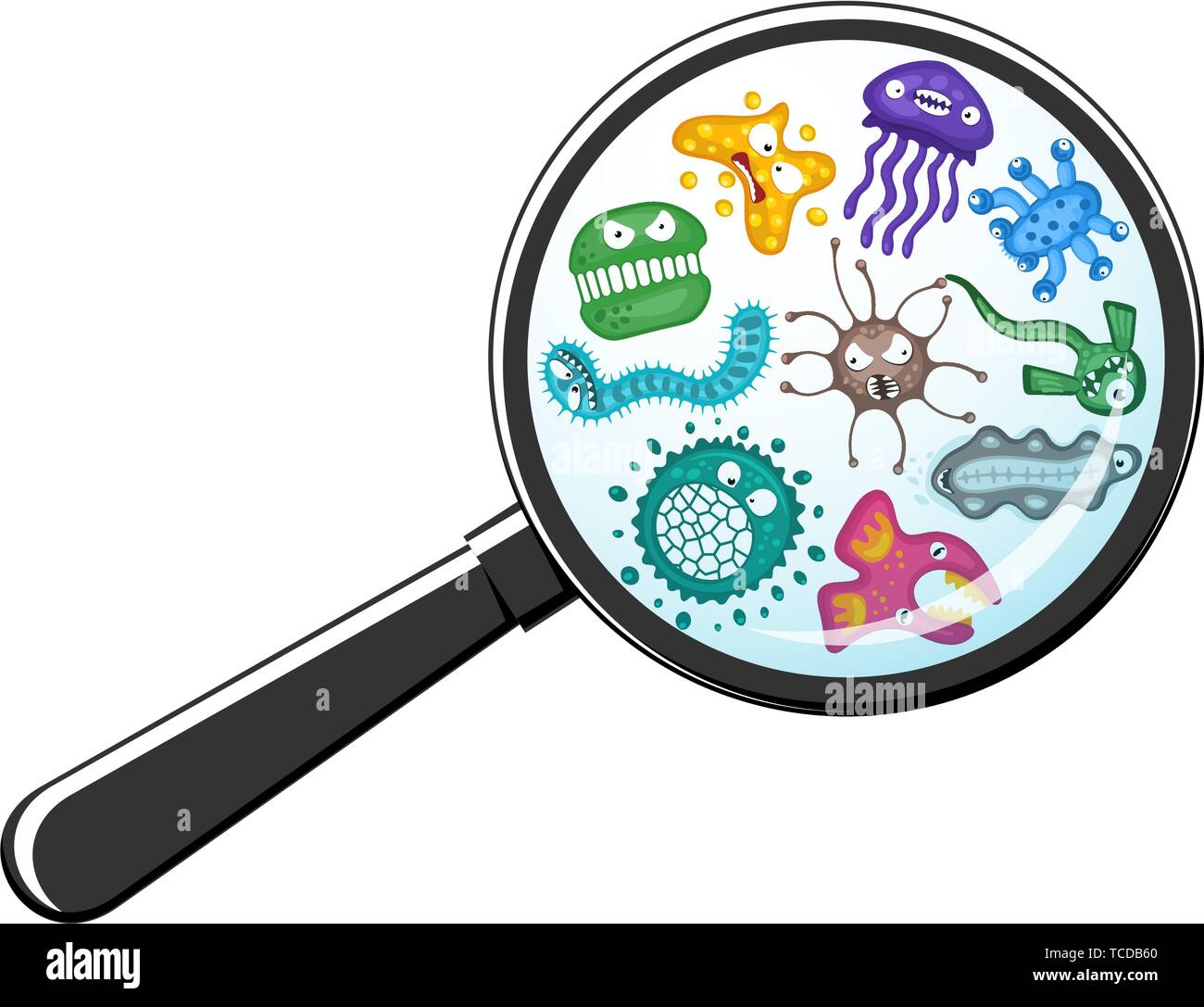 Bacterial infection vector hi-res stock photography and images - Alamy