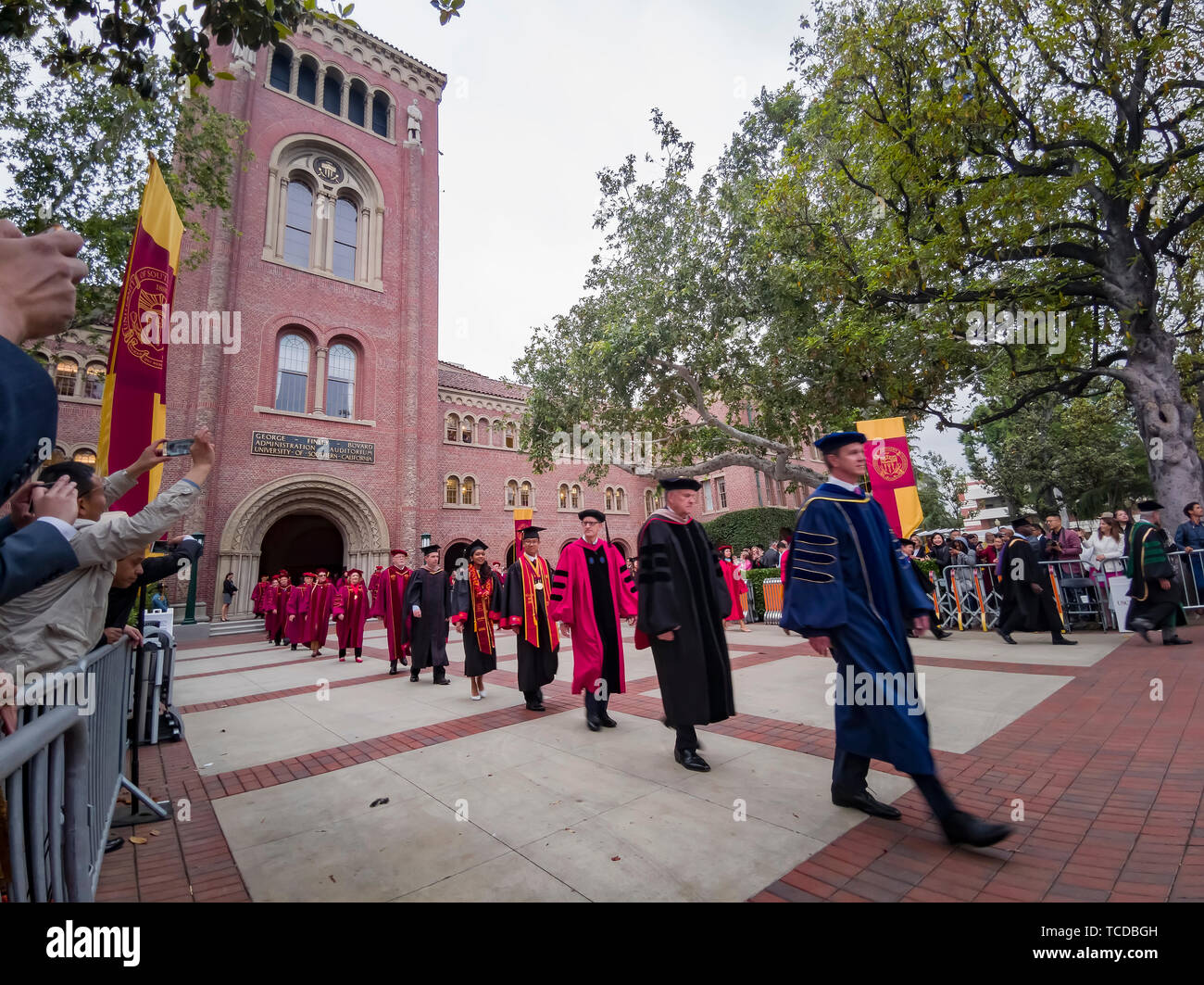 Los Angeles, MAY 10: Graduation Ceremony of University of Southern ...