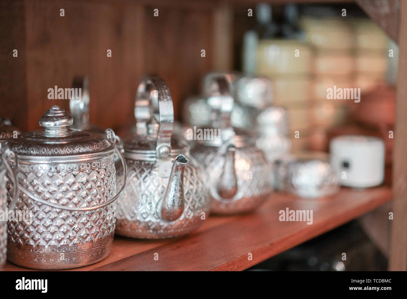Thai vintage kitchenware Stock Photo - Alamy