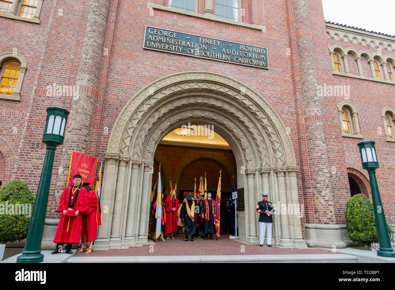 Los Angeles, MAY 10: Graduation Ceremony of University of Southern ...
