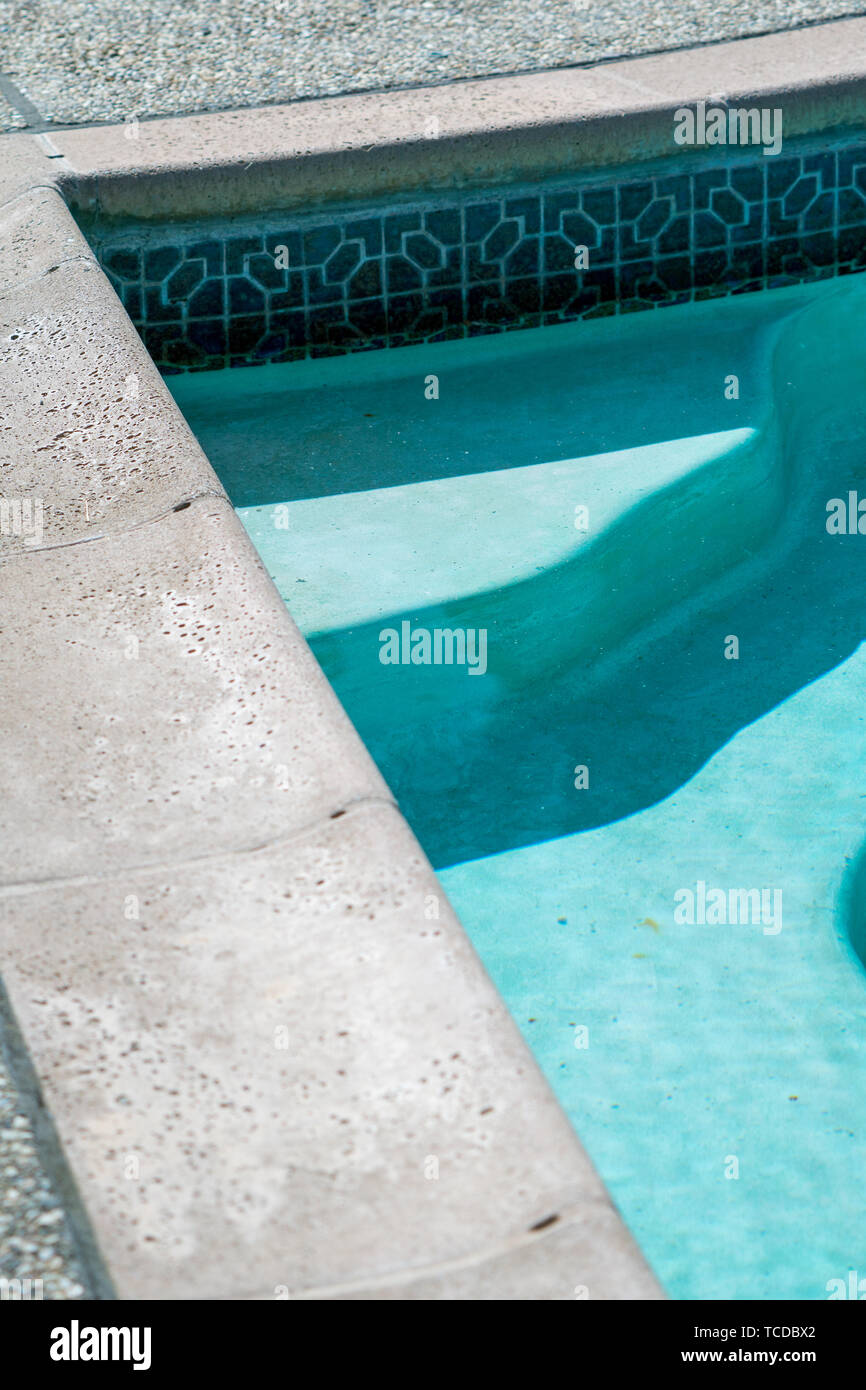 Close up of Swimming pool steps Stock Photo - Alamy