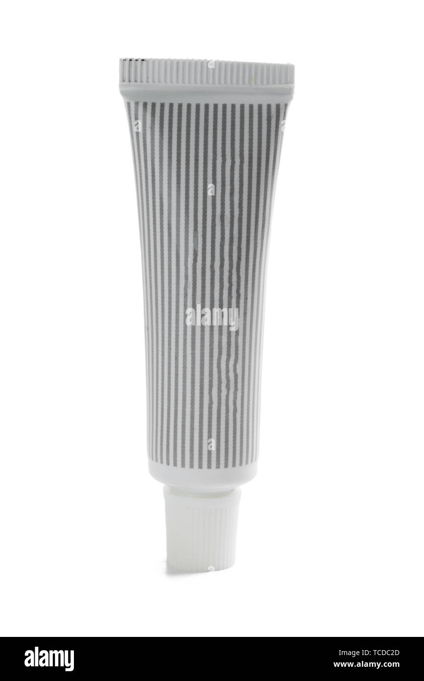 Dental toothpaste isolated on white background Stock Photo - Alamy