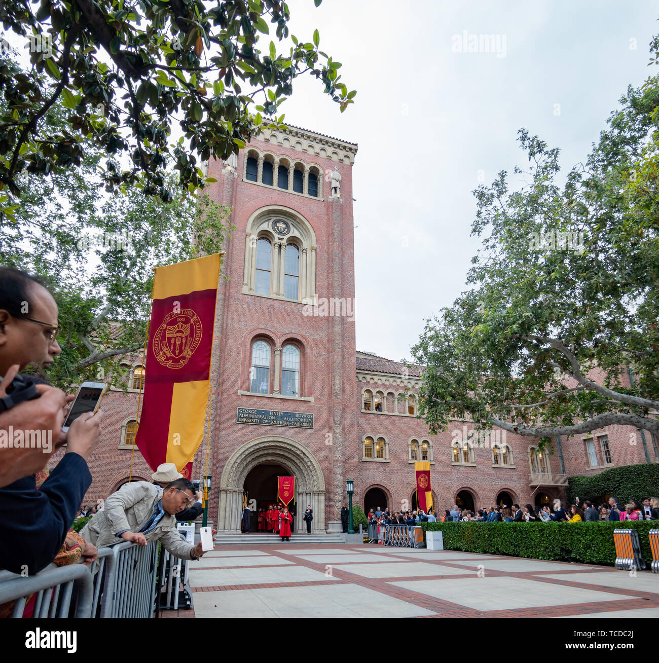 Los Angeles, MAY 10: Graduation Ceremony of University of Southern ...