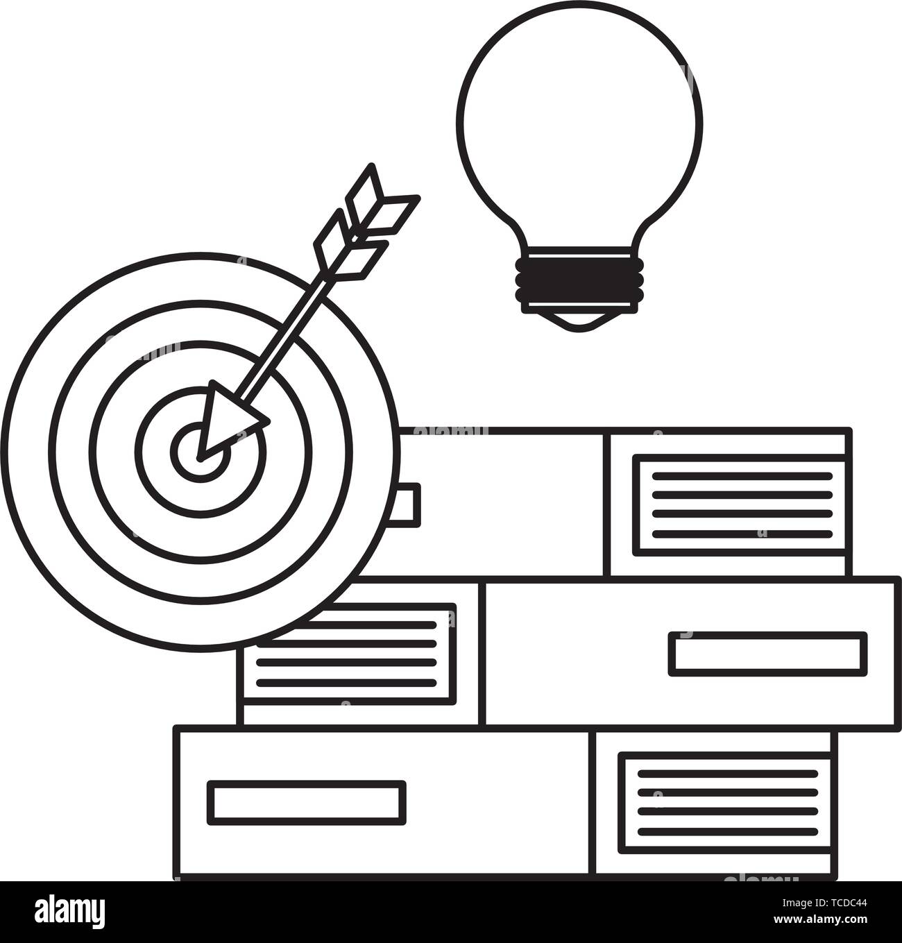 Books that focus Stock Vector Images - Alamy