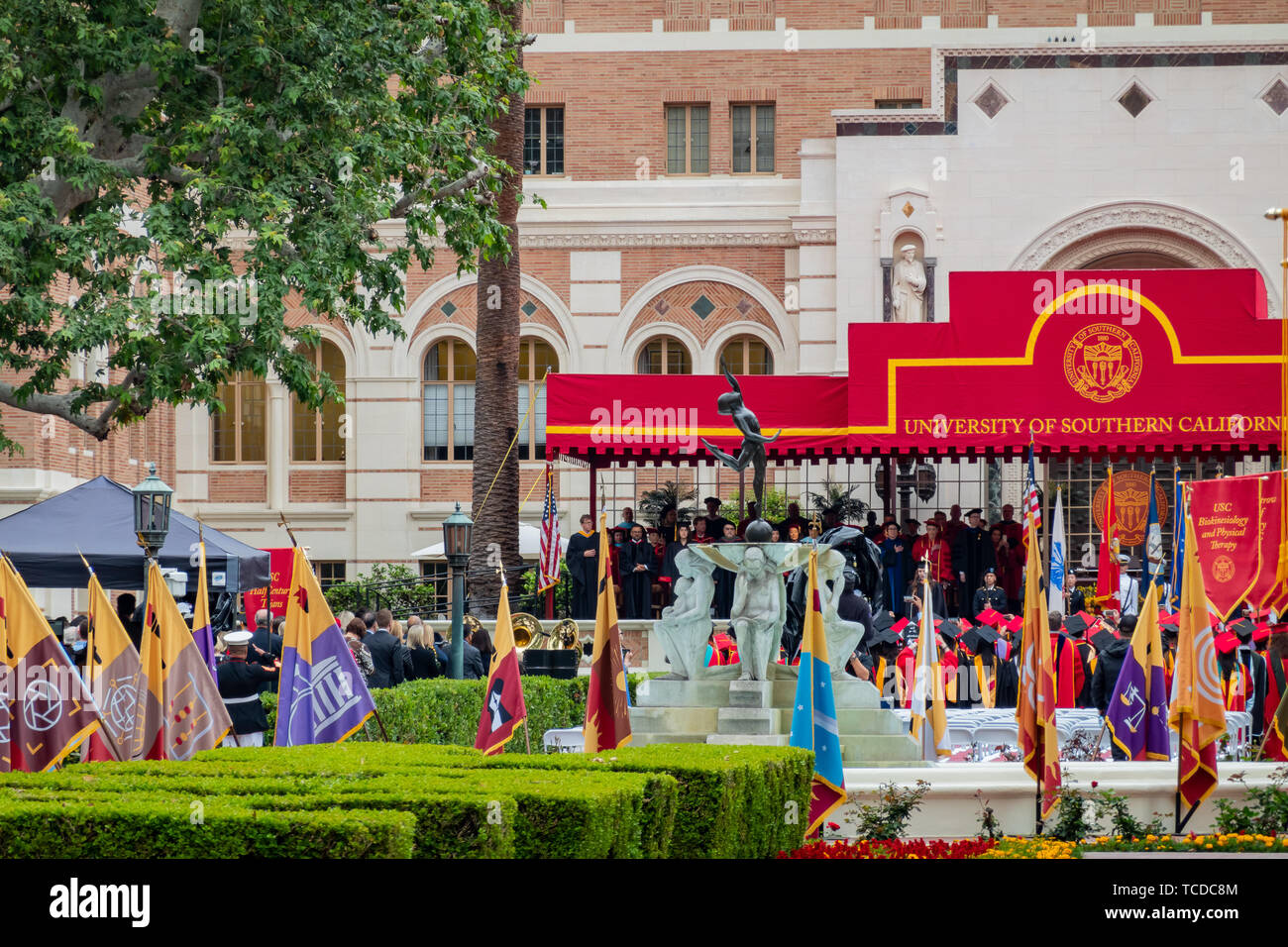Los Angeles, MAY 10: Graduation Ceremony of University of Southern ...