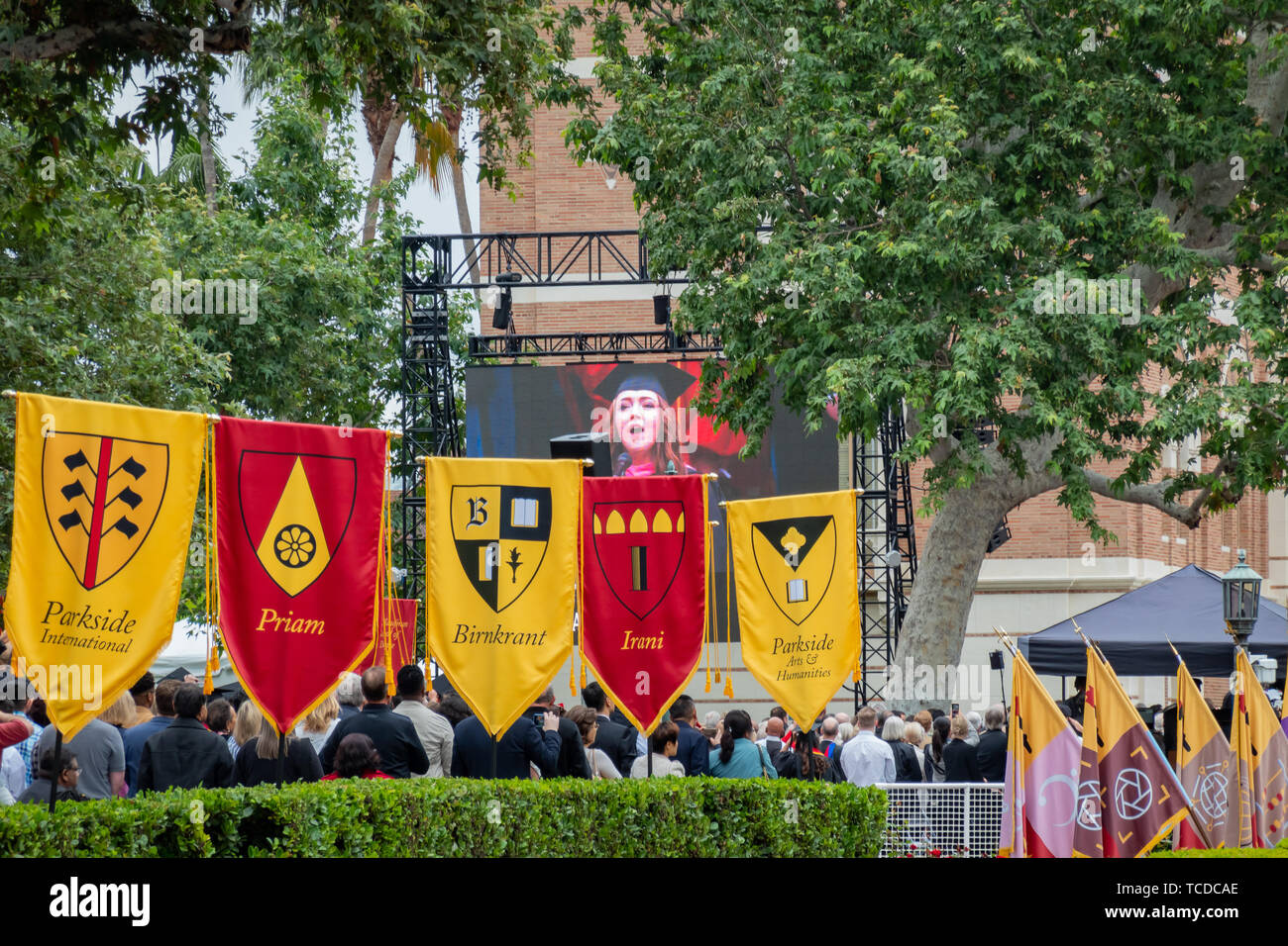 Los Angeles, MAY 10: Graduation Ceremony of University of Southern ...