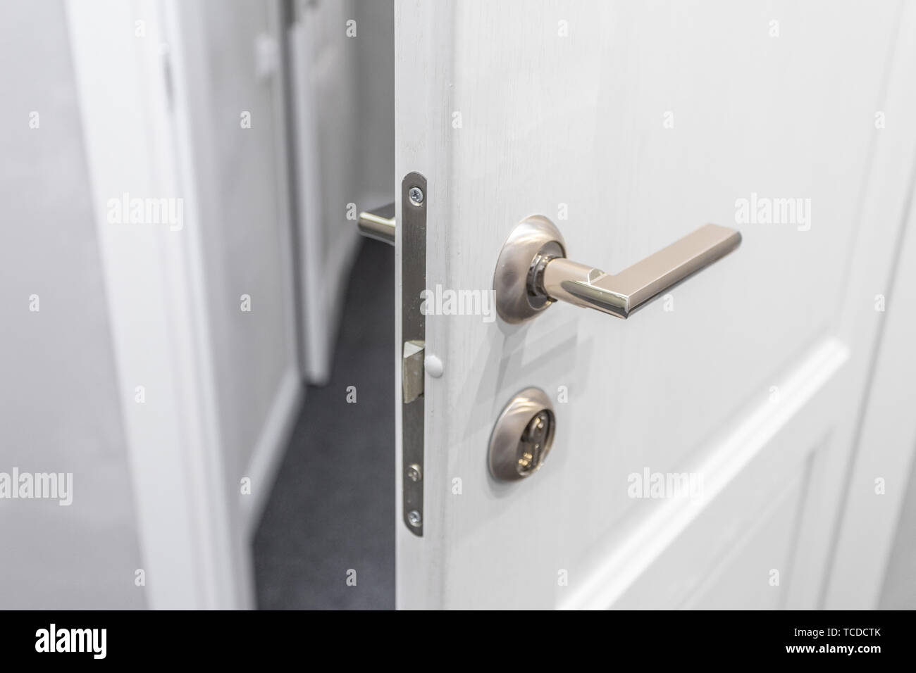 Front Door Open Stock Photo - Alamy