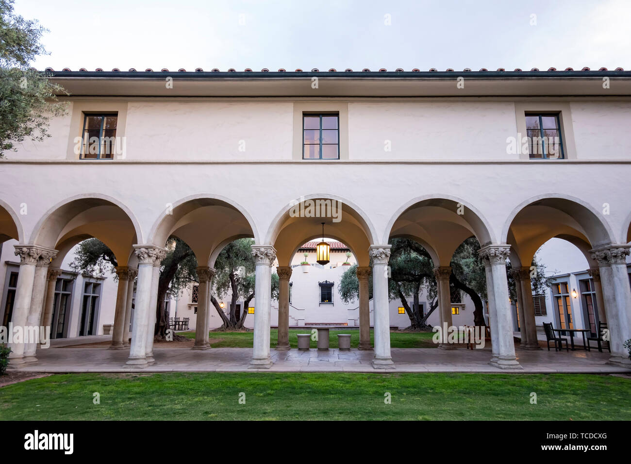 Los Angeles, MAY 17: Historical building of Caltech on May 17, 2019 at ...