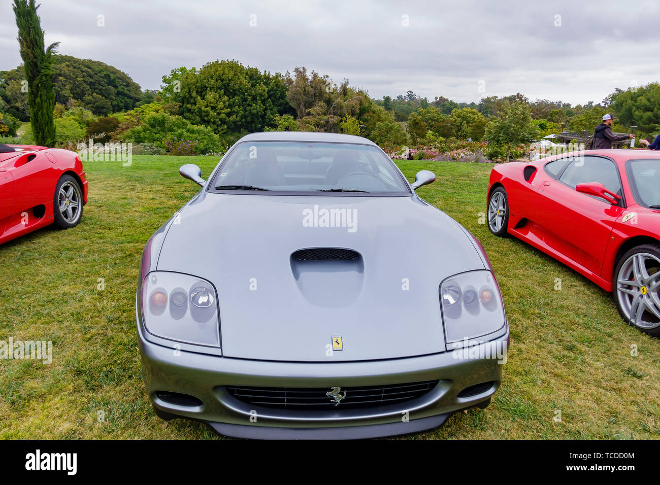 Ferrari car show los angeles hi-res stock photography and images - Alamy