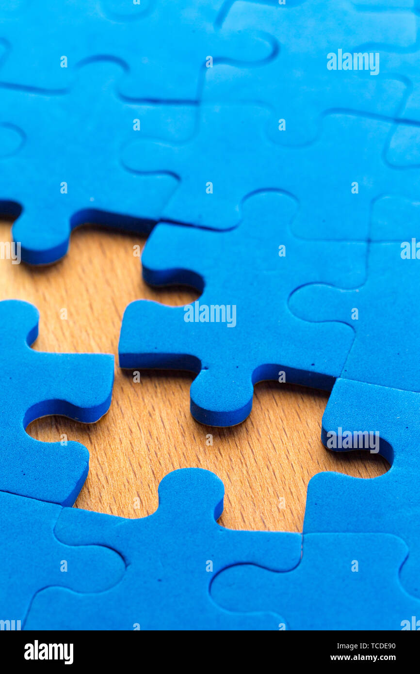 Missing puzzle piece Stock Photo - Alamy