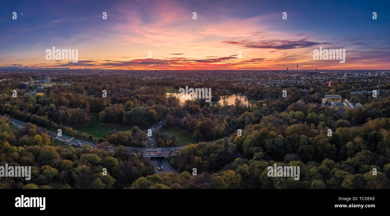Munich aerial hi-res stock photography and images - Alamy