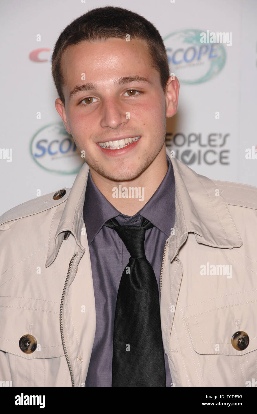 LOS ANGELES, CA. November 09, 2007: Shawn Pyfrom at nominations ...