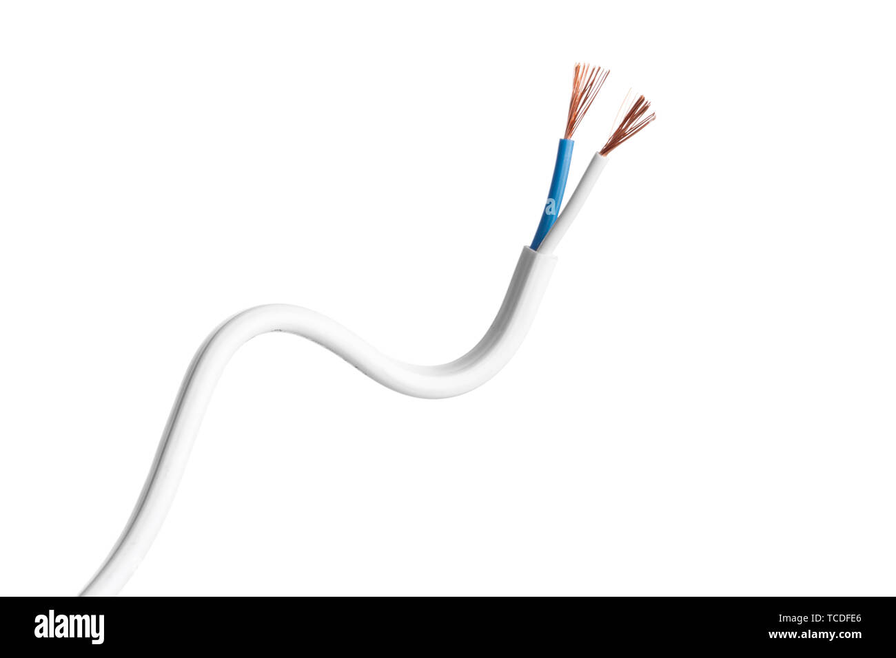 Power cable cross section Cut Out Stock Images & Pictures - Alamy